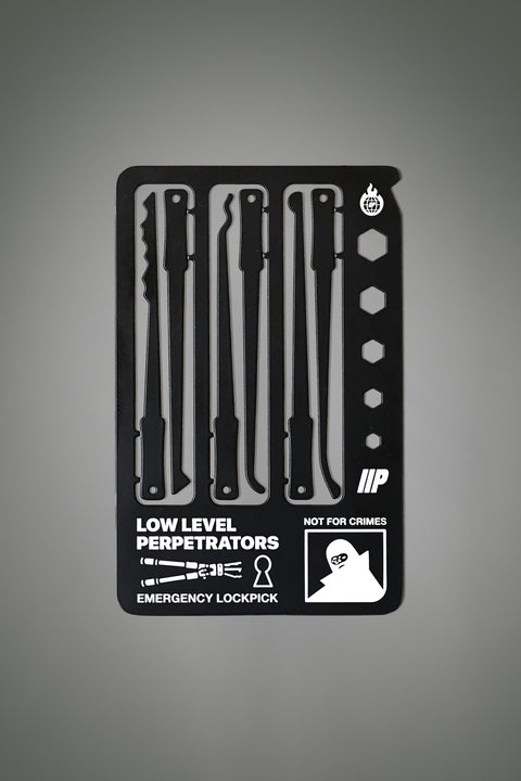 EMERGENCY LOCKPICK – LOW LEVEL PERPETRATORS